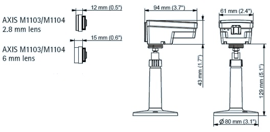 AXIS M1103 - Integrator BMS - DG ELPRO