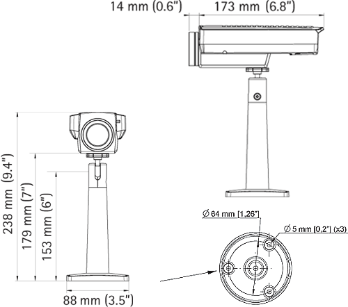 AXIS Q1755 - Integrator BMS - DG ELPRO